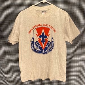 Vintage | Shirts | Vintage 59th Signal Battalion Arctic Alaska Tshir ...